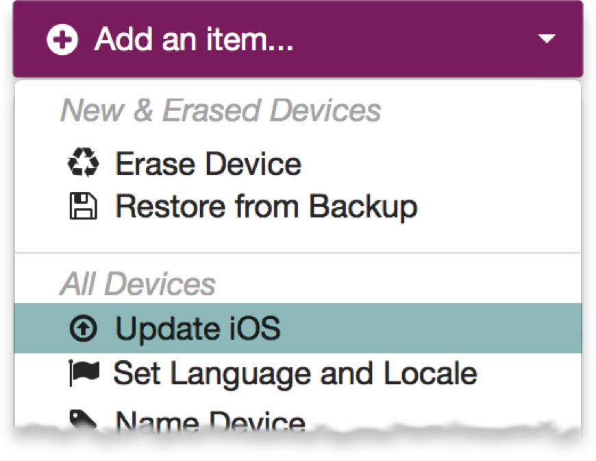 iOS – GroundControl